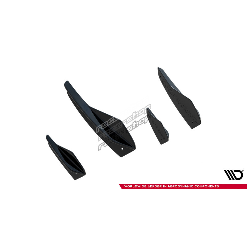 Front Bumper Wings (Canards) Hyundai Elantra N Mk7