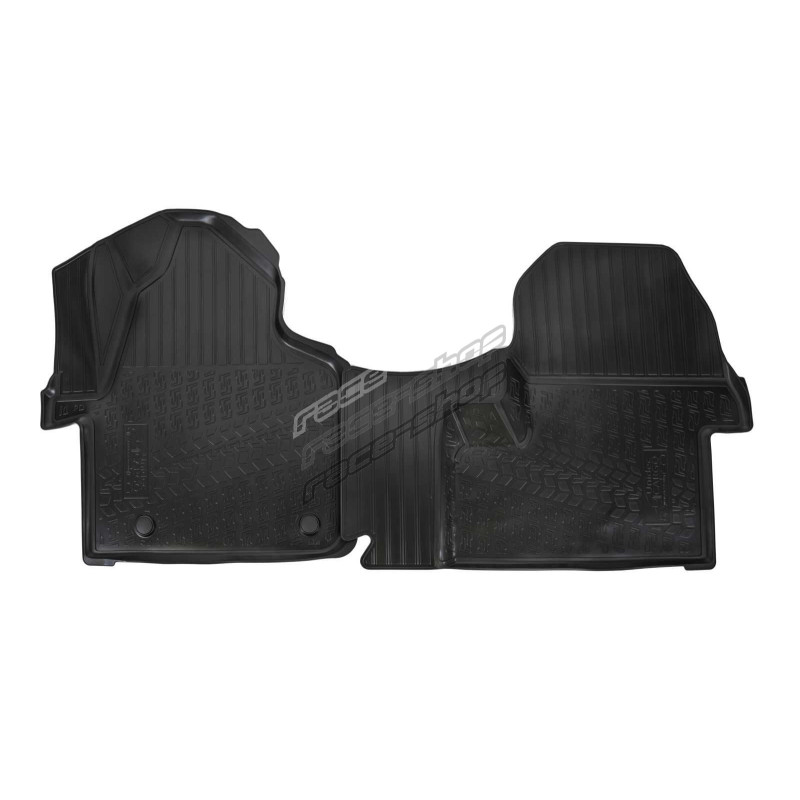 3D rubber floor mats for MERCEDES Sprinter III 2018-up 4pc | race-shop.hu